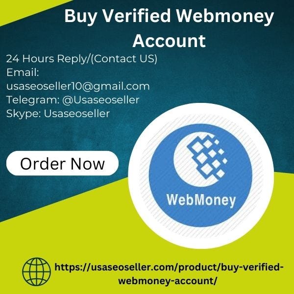 Buy Verified Webmoney Account – Medium