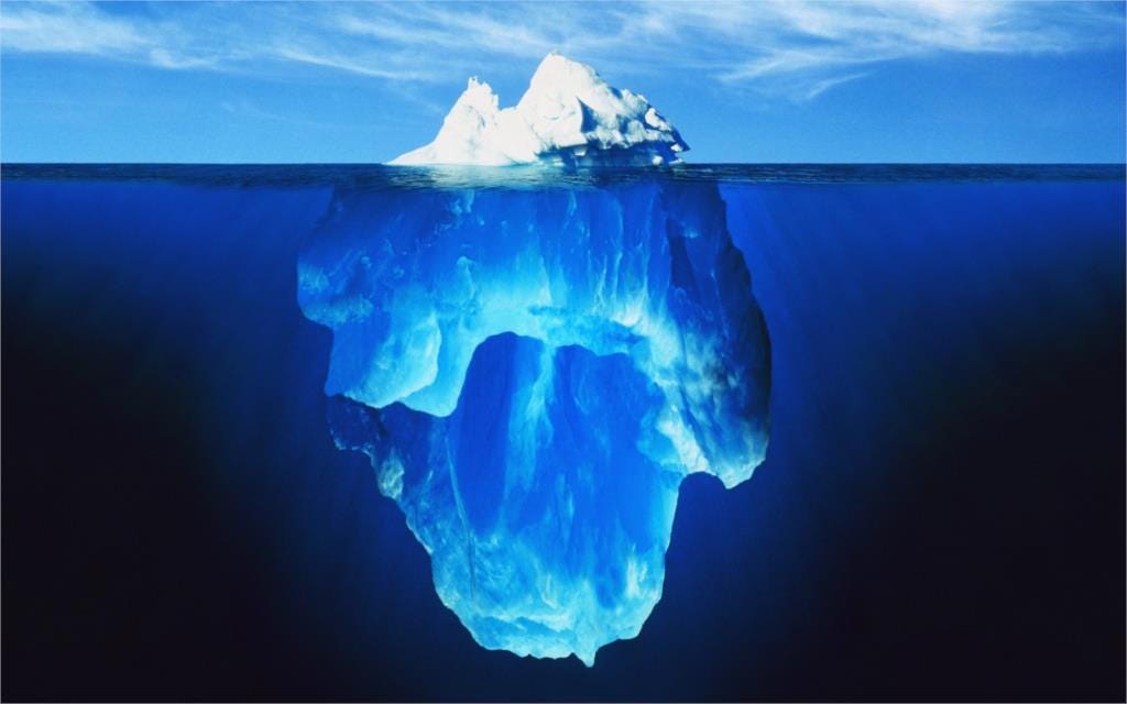 The tip of the iceberg Rule