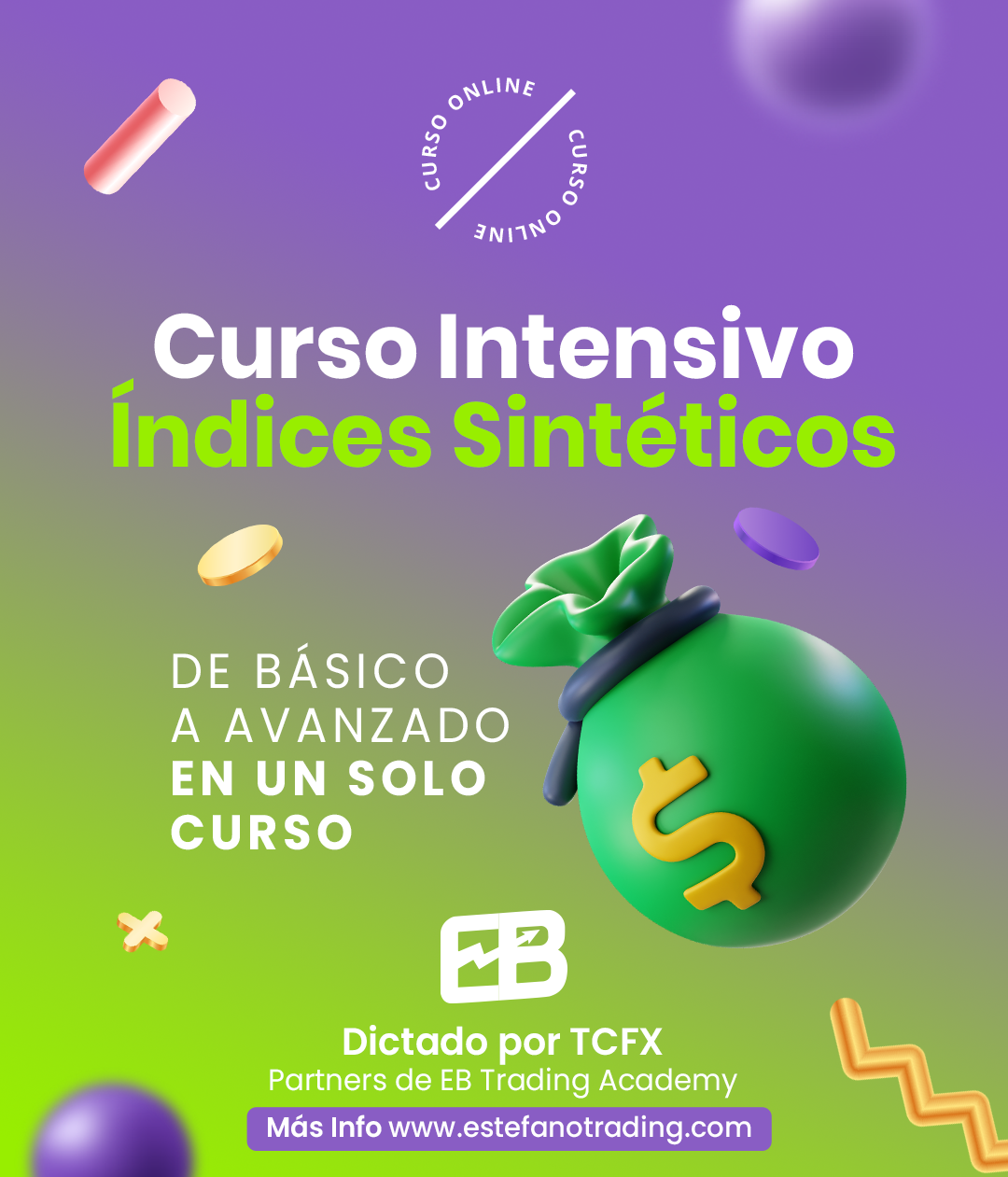 Curso Intensivo de Índices Sintéticos – Medium