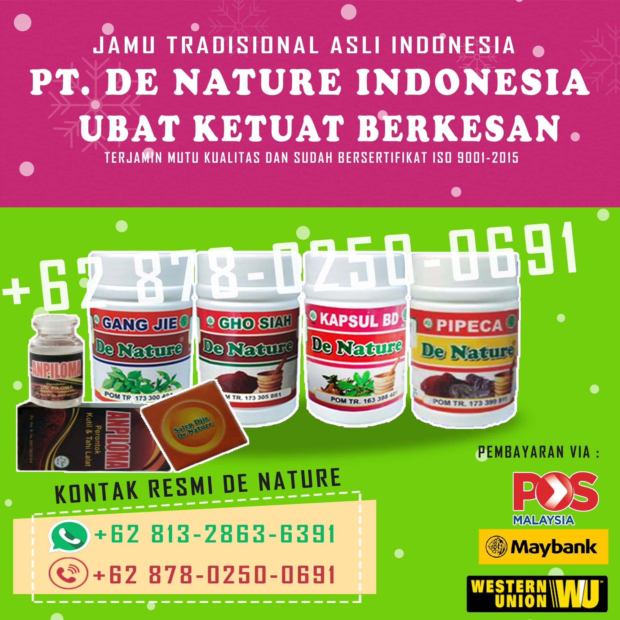 Ubat Herbal Terpercya – Medium