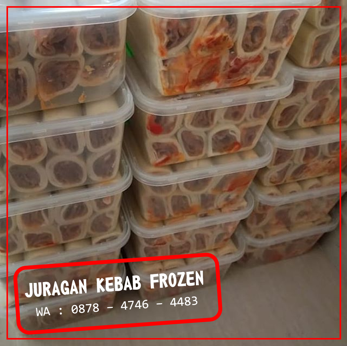 Kebab Frozen Beku Jogja, WA: 0878–4746–4483 – Medium