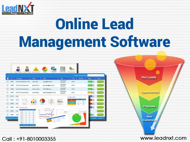 Best Online Lead Management Software 2019-leadnxt. – Medium