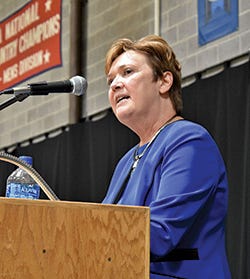 President of AAC&U addressed Adams State faculty and staff | by Adams ...