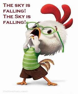 The Sky is Falling. Does it really matter whether someone… | by Amaya ...