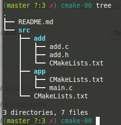 CMake notes (static library). This is not a tutorial, I just need to ...