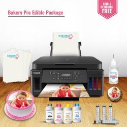 ICINGINKS® Bakery Pro Package Edible Printer System including Canon ...