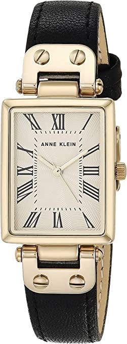 Anne Klein Women’s Leather Strap Watch, AK/3752, Watches For Women’s ...