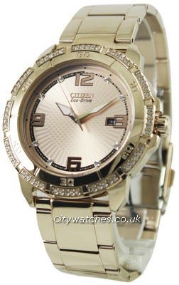 Citizen Eco-Drive Swarovski Crystal AW1343–54Q Men’s Watch | by City ...