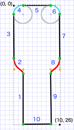 Designing and drawing Bézier paths in iOS | by Suragch | Medium