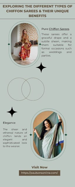 Exploring the Different Types of Chiffon Sarees & Their Unique Benefits ...