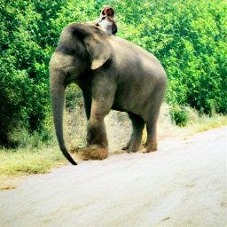 The Elephant and the Monkey. Original is here. This is an article… | by ...