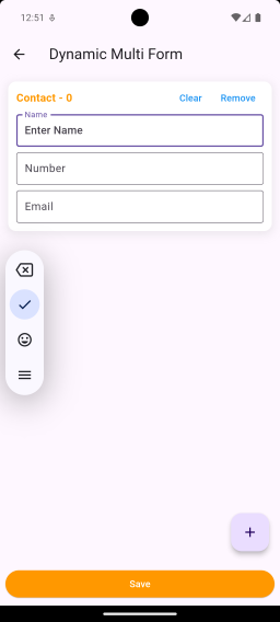 Flutter | How to Dynamically Add and Remove Multiple Input Fields With Validation — Dynamic ...