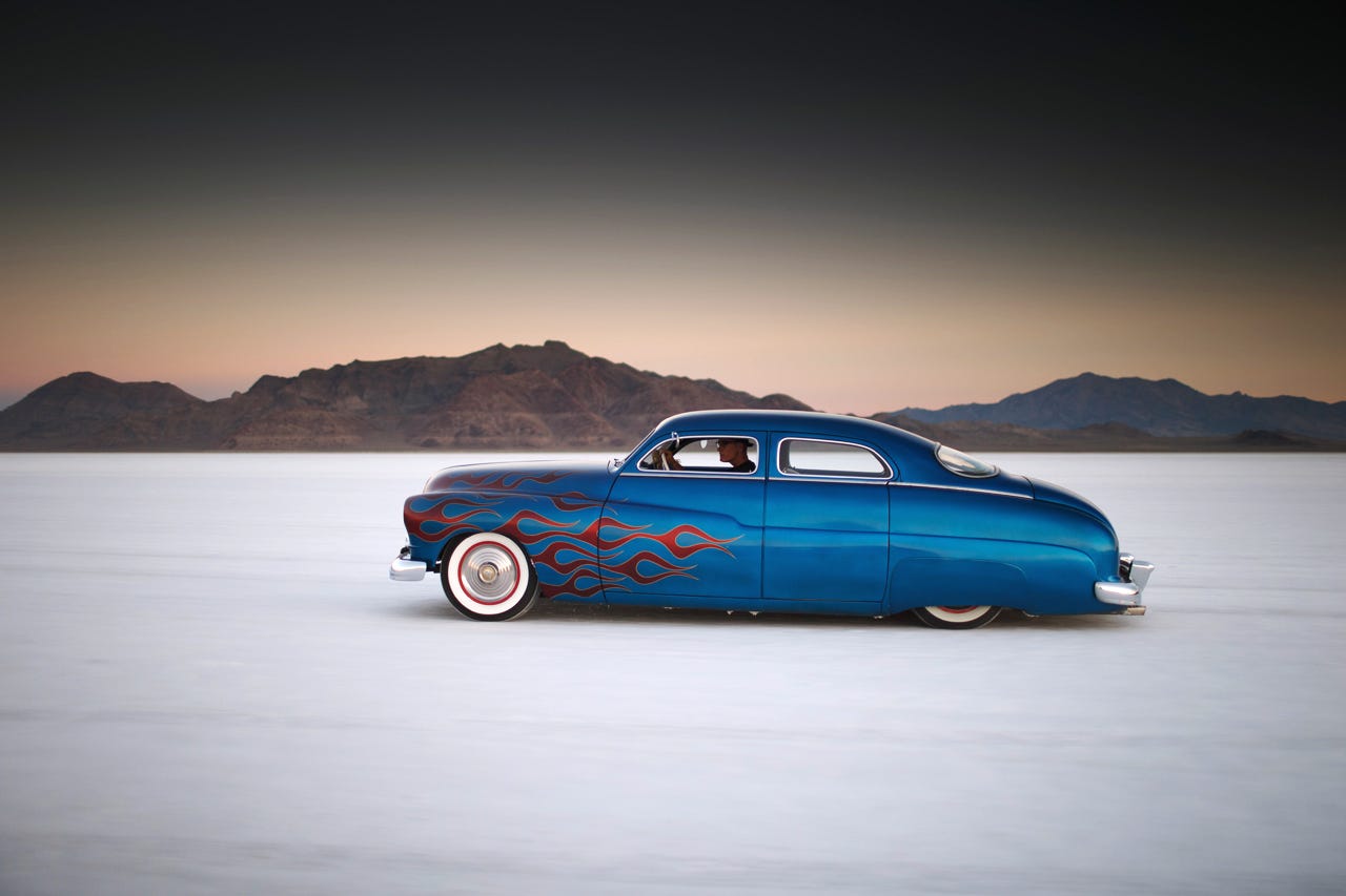 1950 Mercury Lead Sled Wallpaper