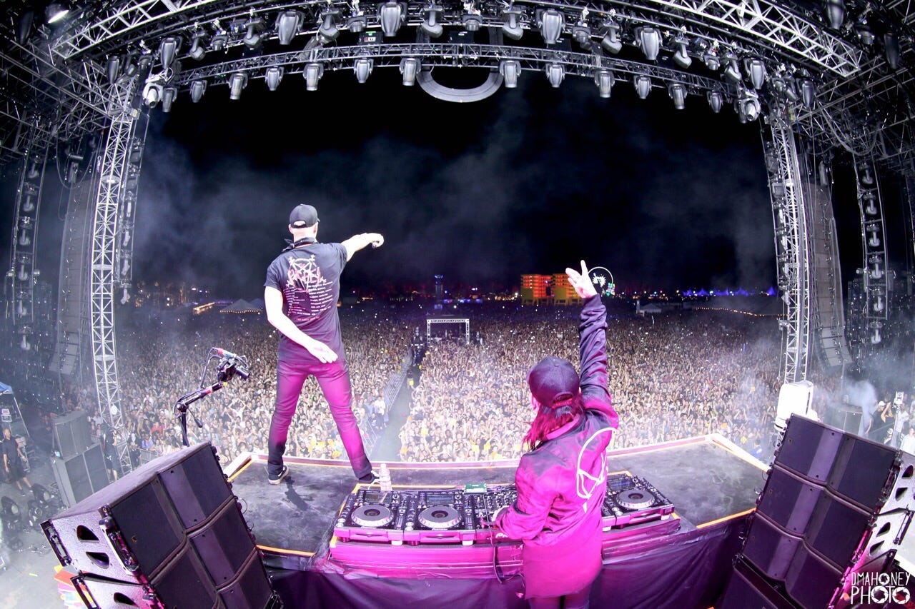 Skrillex Live Setup
