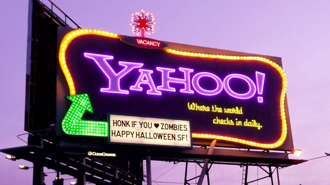 Old Yahoo Logo