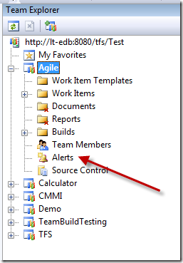 Where is the Alerts Editor / Explorer in the TFS 2010 Power Tools? | by Ed Blankenship ...