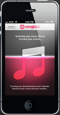 The Songkick iPhone App has arrived! | by Songkick | Songkick