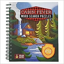 READ/DOWNLOAD@! Cabin Fever Word Search Puzzles: Multi-Level Spiral ...