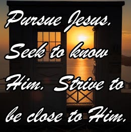 Pursue Jesus. Song of Solomon 5:6 (KJV) | by Marvin McKenzie | Daily ...