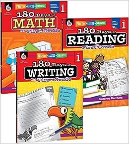 READ/DOWNLOAD( 180 Days of Practice for First Grade (Set of 3), 1st ...