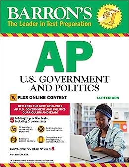 READ/DOWNLOAD!) Barron’s AP U.S. Government and Politics, 11th Edition ...