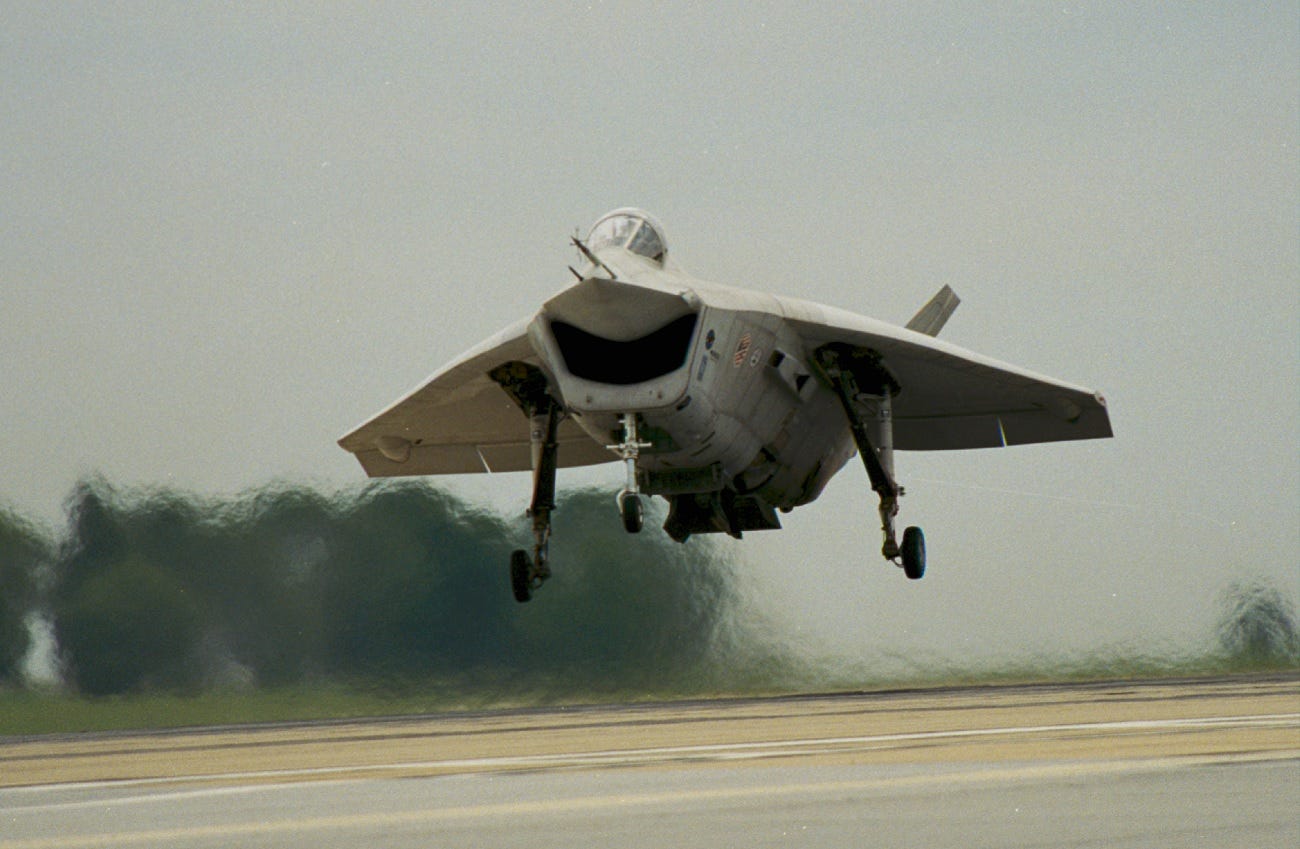Boeing X 32 Performance