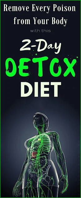 Remove Every Poison from Your Body with this 2-Day DETOX Diet - Emily ...