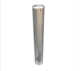 Hot Dip Galvanized In Ground Steel Bollards - Cici - Medium