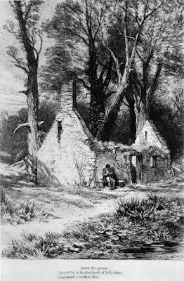 Wordsworth’s “Excursion”: 2. The Ruined Cottage | by Adam Roberts ...