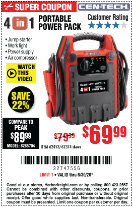 Best Jump Starter With Air Compressor: Harbor Freight’s Top Picks! | by ...