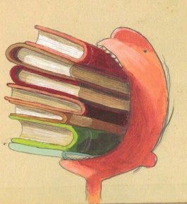 Devouring books. There are people who boast themselves… | by Antonio ...