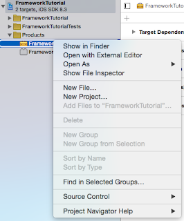 Create Framework in iOS 8. Creating a framework seems to be a… | by ...