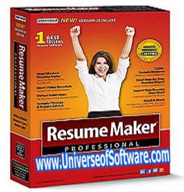 ResumeMaker Professional Deluxe v20.2.0.4025 Free Download - Free ...