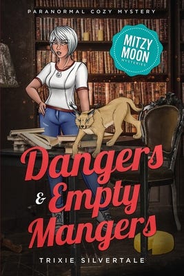 Book Reveiw Dangers and Empty Mangers: Paranormal Cozy Mystery (Mitzy ...