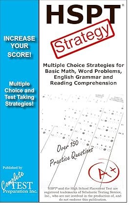 [DOWNLOAD]-HSPT Test Strategy Winning Multiple Choice Strategies for ...