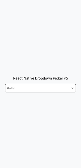How To Add A Dropdown Picker In React Native Expo Ios And Android