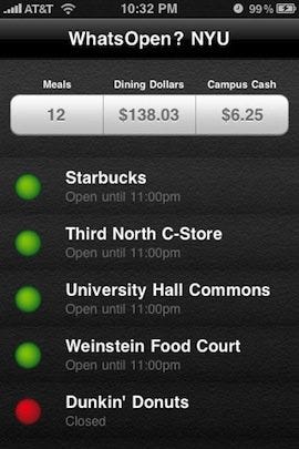 NYU Dining Gets Unofficial iPhone App | by NYU Local | NYU Local