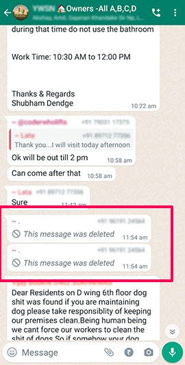 The Psychological Impact of WhatsApp’s “Delete for Everyone” Feature on ...