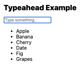 React | Build TypeHead Component. A Typeahead component is used to… | by Sonika | @Walmart ...