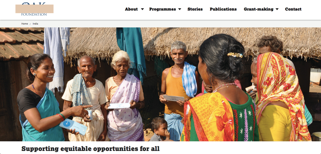 Happy Poor Indian People