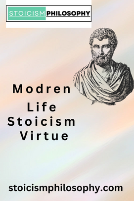 In Stoicism, how is courage defined as a virtue, and what role does it ...