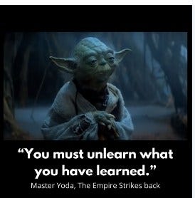 Daily Post #321 You Must Unlearn What You Have Learned | by Donnie SC ...