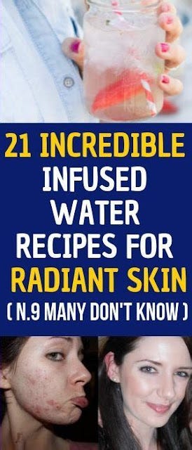 21 Incredible Infused Water Recipes for Radiant Skin - Nannie Welch ...