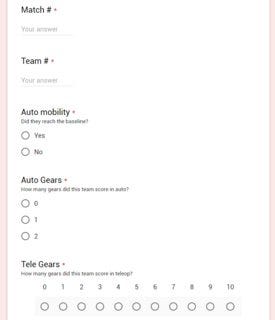 Google Forms/Sheets scouting for FRC | by Jeremy Germita | Medium