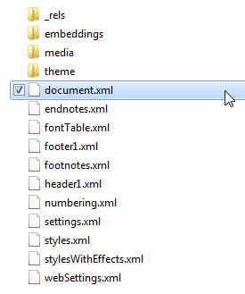 If word docx or doc document file can not be opened because “the name ...