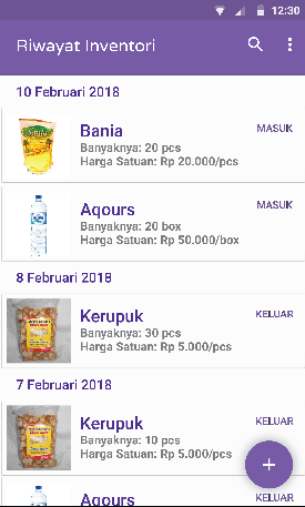 Custom RecyclerView untuk Memunculkan ‘Header’ pada Sebuah List | by Meitya Dianti | temancatat ...