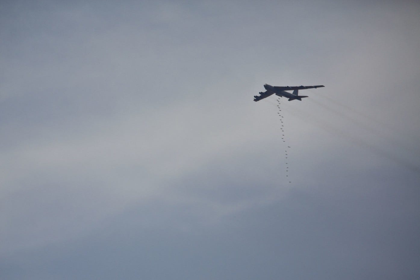 B 52 Carpet Bombing