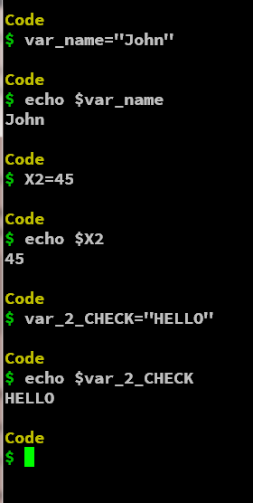 Shell Scripting — Rules for Naming Variable Name | by ParediseSofttech | Medium