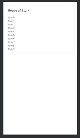 Nested RecyclerView Android