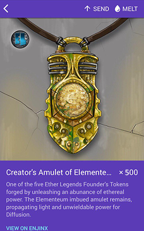 Ether Legends and the Founders Amulets | by Nhinestreams | Medium